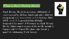 Black History Month 2023 - Owen Scholastic Academy
