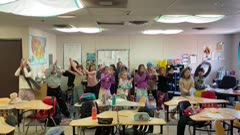 4th Graders Practicing New Dance Moves - Taos Integrated School for the ...